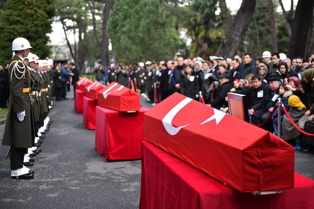 Helikopter kazasında şehit olan askerlere veda - Son Dakika Türkiye ...