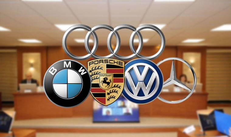 Audi, Porsche, Volkswagen, Mercedes-Benz ve BMW'nin sözlü savunma ...