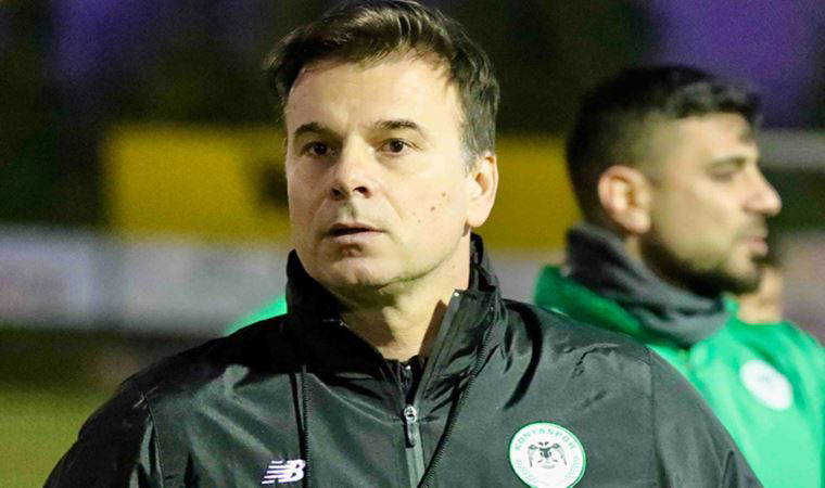 Konyaspor'da teknik direktörlüğe getirilen Stanojevic, ilk antrenmanına ...