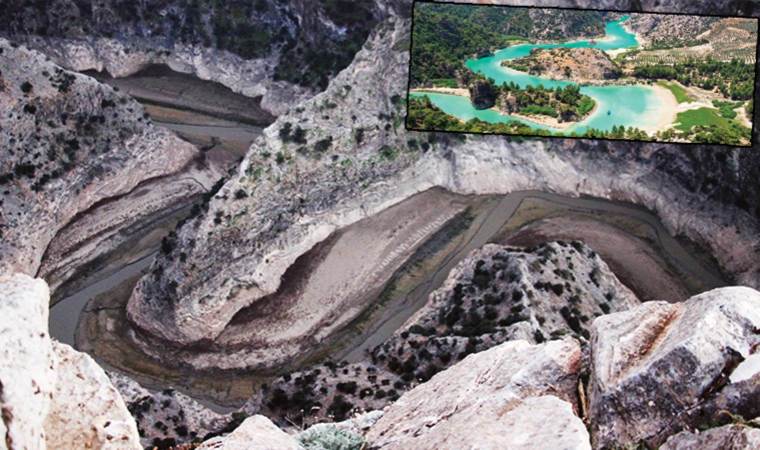 Doğa harikası kanyon kurudu - Son Dakika Çevre Haberleri | Cumhuriyet