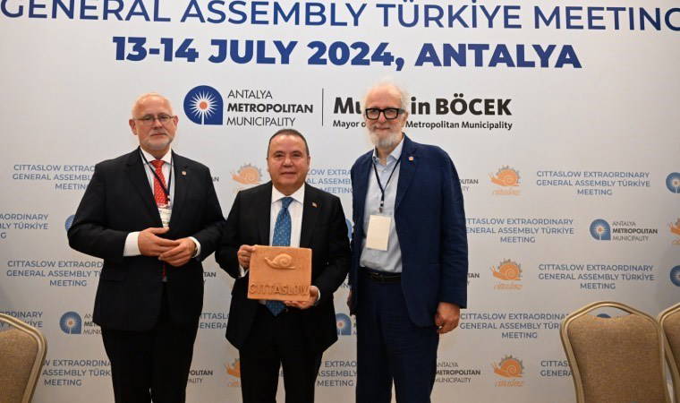 Antalya Büyükşehir Belediye Başkanı Muhittin Böcek, Cittaslow Türkiye ...