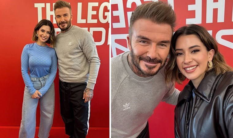 David Beckham İstanbul’da! Fatih Terim'in kızı Buse Terim hayalini ...