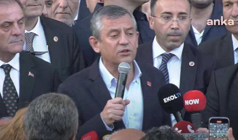 Son Dakika... CHP Genel Başkanı Özgür Özel İstanbul'da konuştu ...