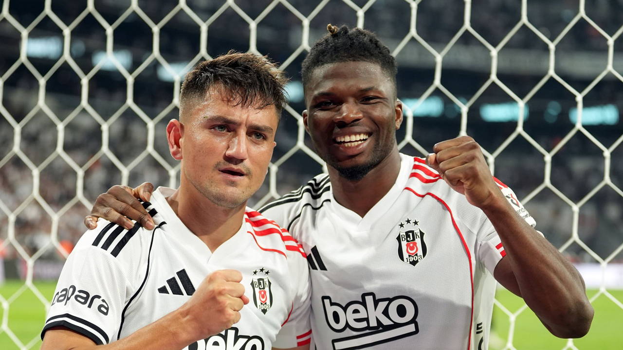 Olaylı maçta kazanan Beşiktaş... Kara kartal, 3 puana yeni ...